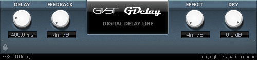 >GDelay by GVST | vstplugs